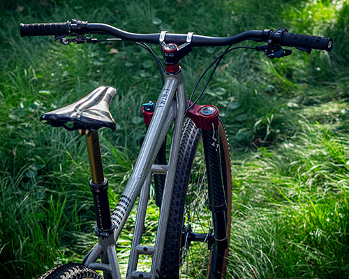 Farr Twin-T Bike Frame Quantum Grey - Small – Far & Wide Bikes